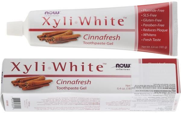 Now Foods Xyliwhite Toothpaste Gel Cynamonowa Pasta Do Zębów 181g ...