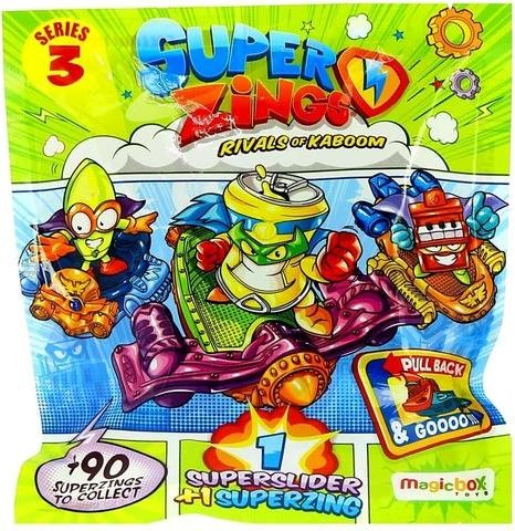 Magic Box Super Zings Seria 3 Figurka Z Supersliderem W Saszetce - Ceny ...