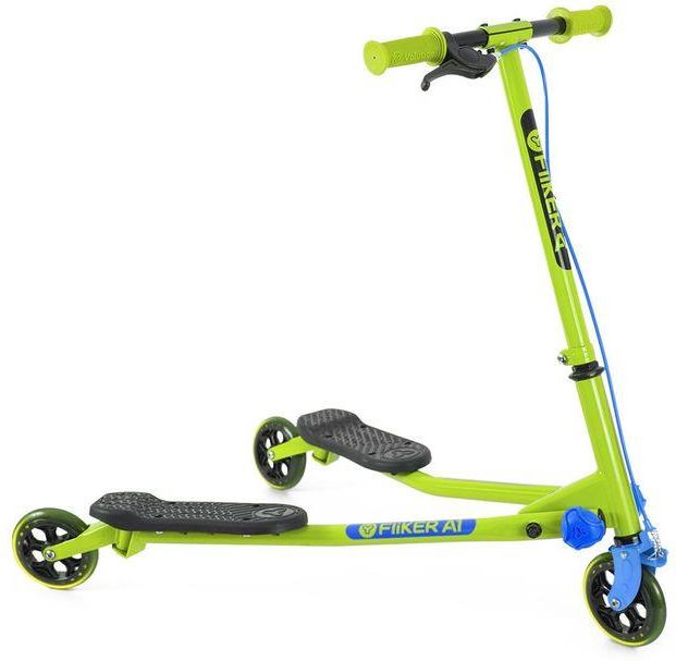 Hulajnoga Yvolution Fliker Air A1 Zielony-Niebieski - ceny, opinie ...
