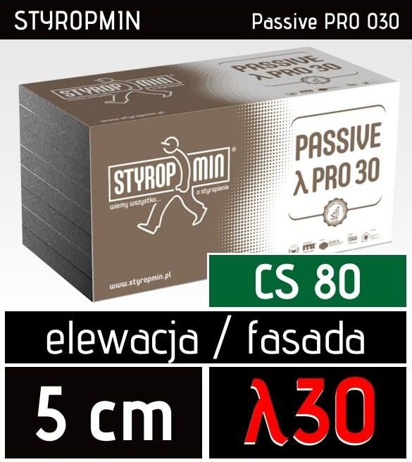 Styropmin Passive Niska 30 Grafitowy 5Cm - Opinie i ceny na Ceneo.pl