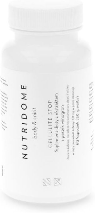 Nutridome Cellulite Stop 60 Kapsułek 30G - Opinie i ceny na Ceneo.pl