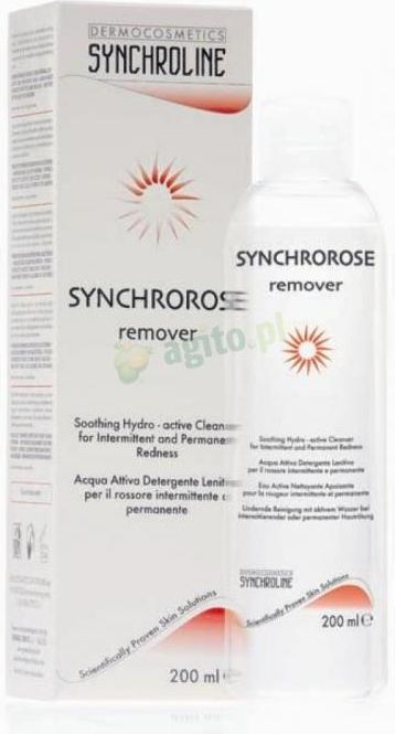 Synchroline Synchrorose Remover Płyn micelarny 200 ml - Opinie i ceny na Ceneo.pl