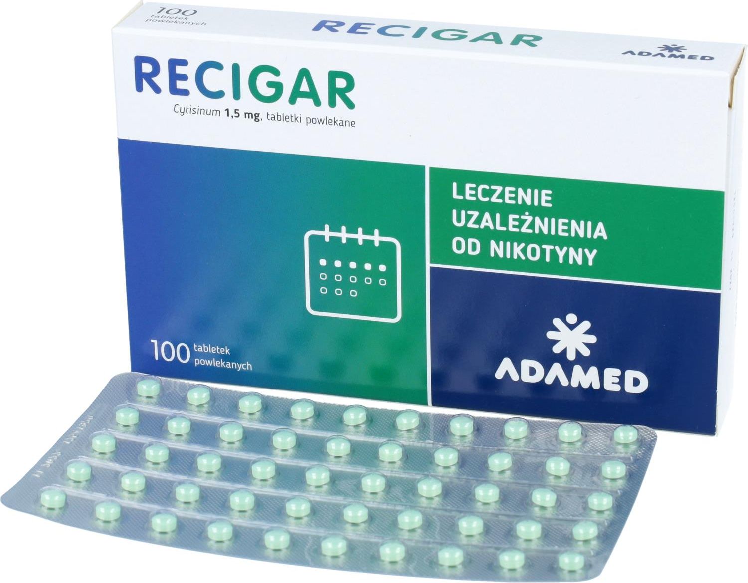 Recigar 1,5mg 100tabl. - opinie i ceny na Ceneo.pl