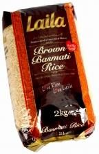 Laila Ryż Brązowy Basmati Brown Basmati Rice 2Kg - Ceny i opinie - Ceneo.pl