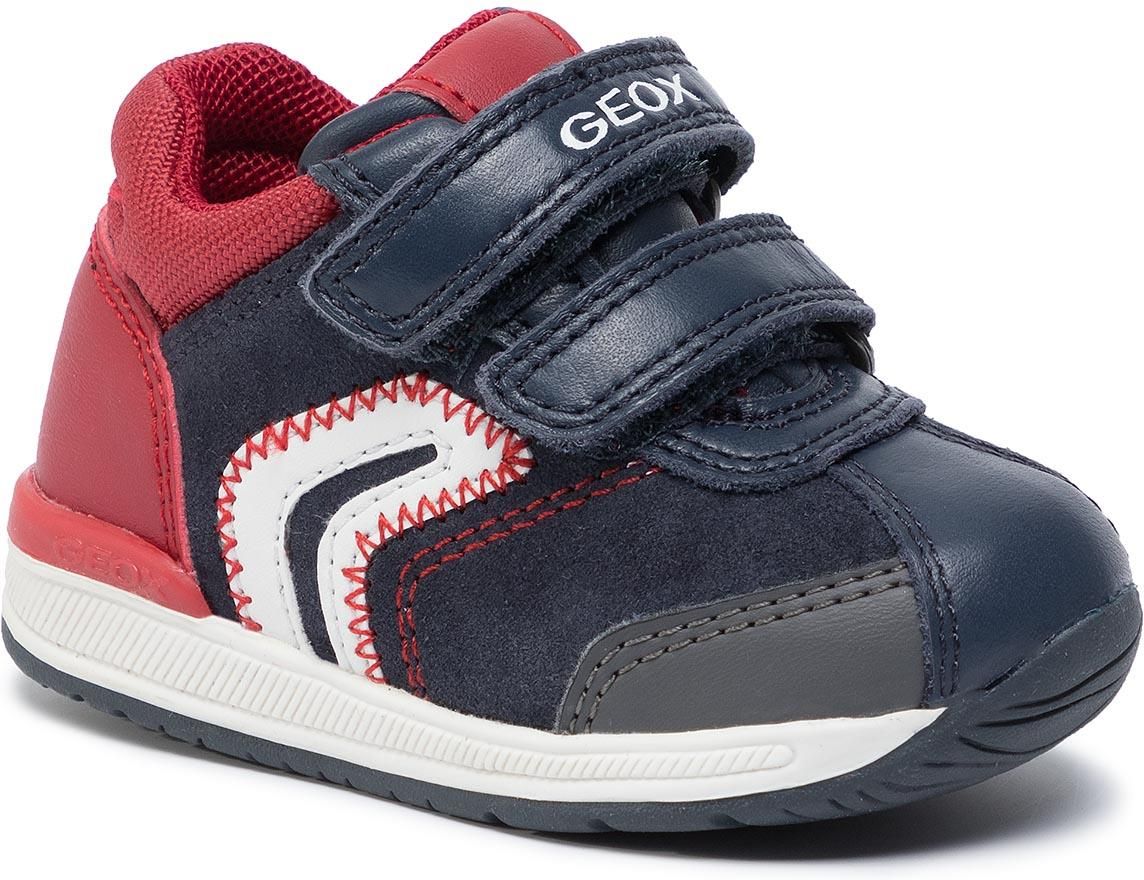 Sneakersy GEOX - B Rishon B. B B940RB 08522 C4244 Navy/Dk Red - Ceny i opinie - Ceneo.pl