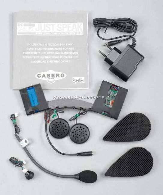 Akcesoria motocyklowe Caberg Interkom Just Speak Bluetooth Do Kasku ...