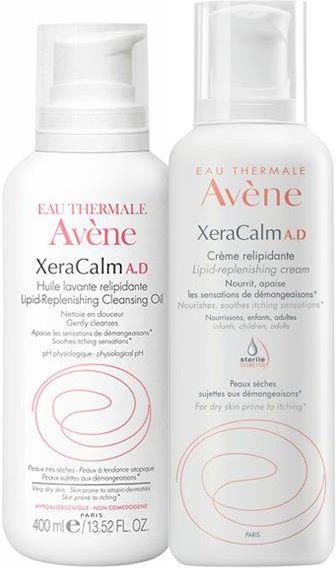 AVENE XeraCalm AD olejek oczyszczający uzupełniający lipidy 400ml ...