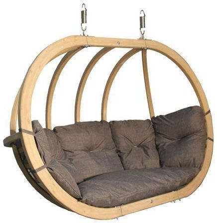 Koala Fotel Drewniany Grafitowy Swing Chair Double - Ceny i opinie ...