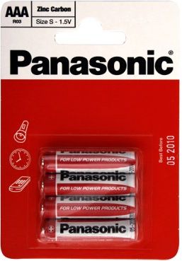 Panasonic AAA/LR03 zinc-Carbon - Ceny i opinie na Ceneo.pl