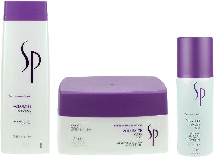 Wella SP Volumize Zestaw zwiększający objętość szampon 250ml + maska ...