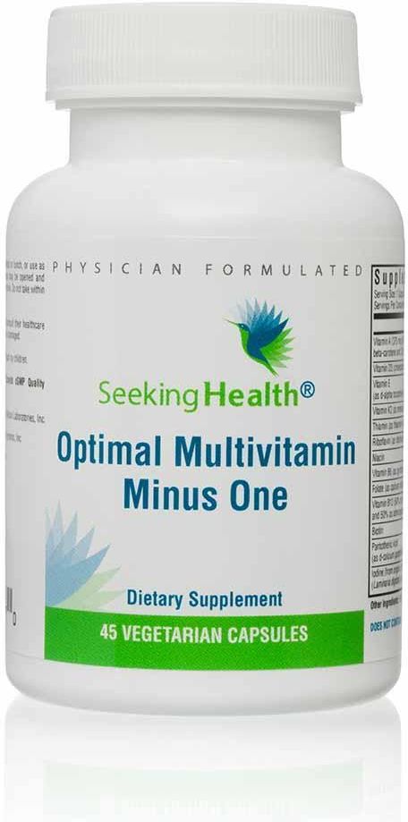 Seeking Health Optimal Multivitamin Minus One Multiwitamina 45 Kapsułek ...