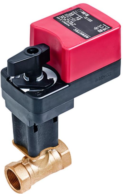 Zawór Nenutec Nvcb 72015-Bc Zawór 2Dr Dn15 + Nebm 24.1-10S1 Siłownik 0 ...