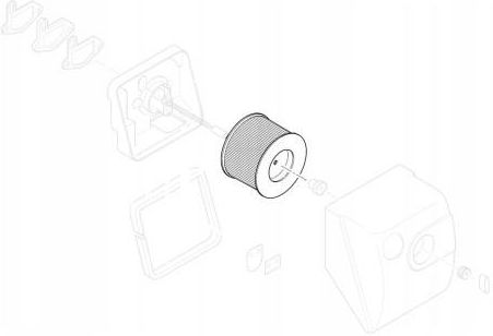 Filtr powietrza HATZ 50426000 Filtr powietrza 1B20 1B30 Oryginalny ...