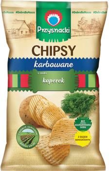 Przysnacki Chipsy Karbowane O Smaku Koperek 135G - Ceny i opinie - Ceneo.pl