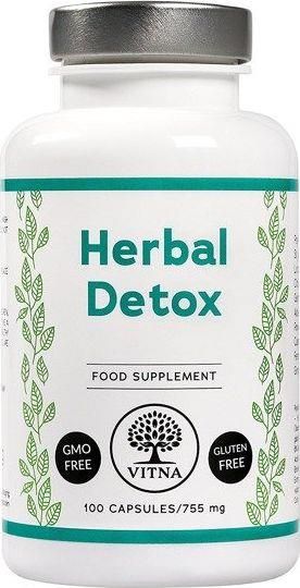 Vitna VITNA - HERBAL DETOX 100 kaps 755 mg - Opinie i ceny na Ceneo.pl