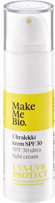 Make Me Bio Ultralight Cream Spf 30 Ultralekki Krem Ochronny Spf 30 30 ...