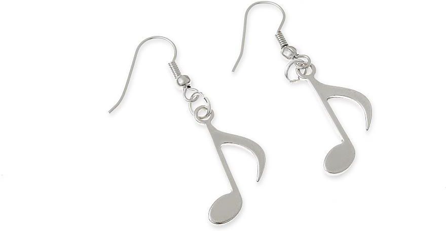 Jubileo.Pl Kolczyki Nutki Kolor Srebrny Emo Wiszące Ar1992 - Ceny i ...