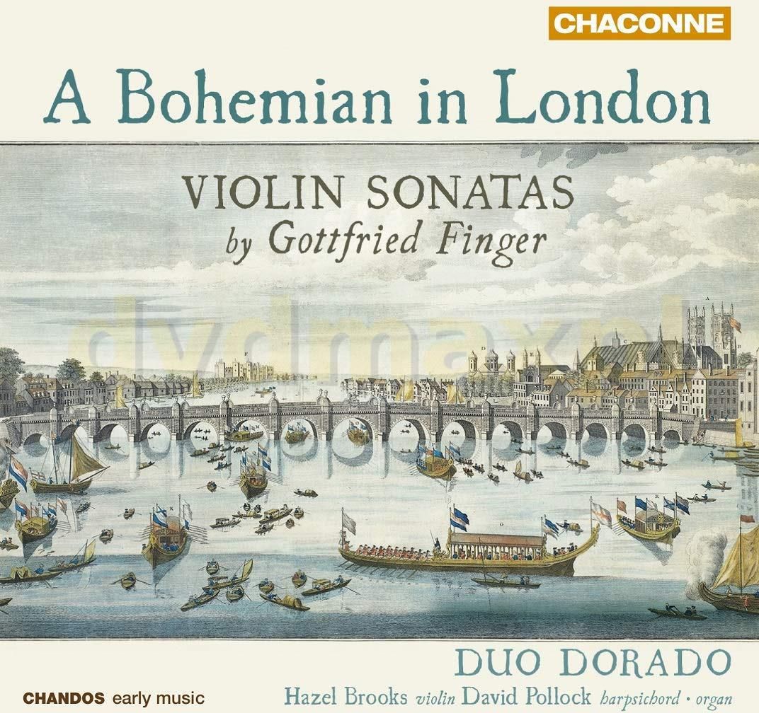 Płyta kompaktowa Brooks & Pollock: A Bohemian In London: Violin Sonatas ...