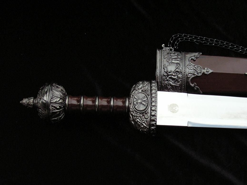 Płatnerze Rzymski Miecz Gladius Z Pochwą Jt6056 Mega Hit 80Cm - Ceny i ...