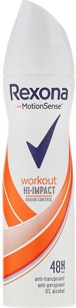 Rexona Workout Hi-Impact Dezodorant spray 150ml - Opinie i ceny na Ceneo.pl