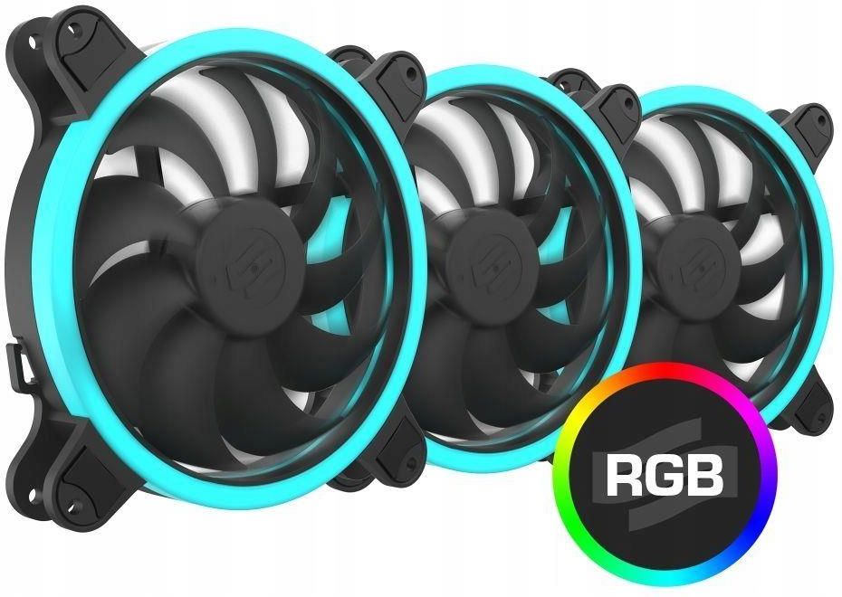 SilentiumPC Corona HP RGB 140 3-pck (SPC224) - Opinie i ceny na Ceneo.pl