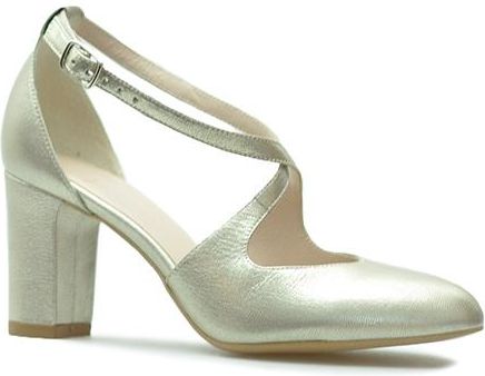 Czółenka Kotyl 7080 Złote lico - Ceny i opinie - Ceneo.pl