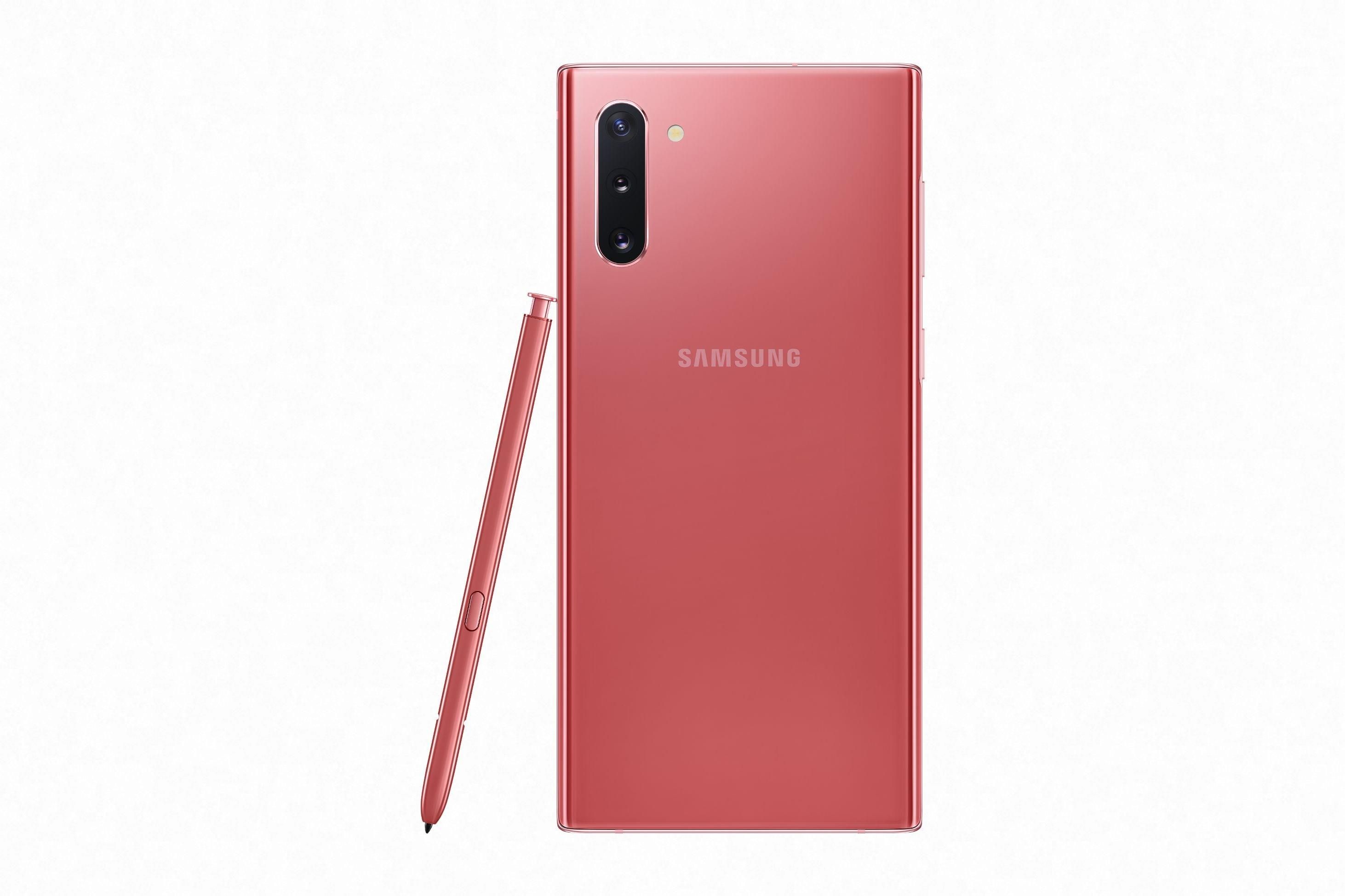 Samsung Galaxy Note 10 Sm N970 256gb Aura Pink Ceny I Opinie Na Ceneo Pl