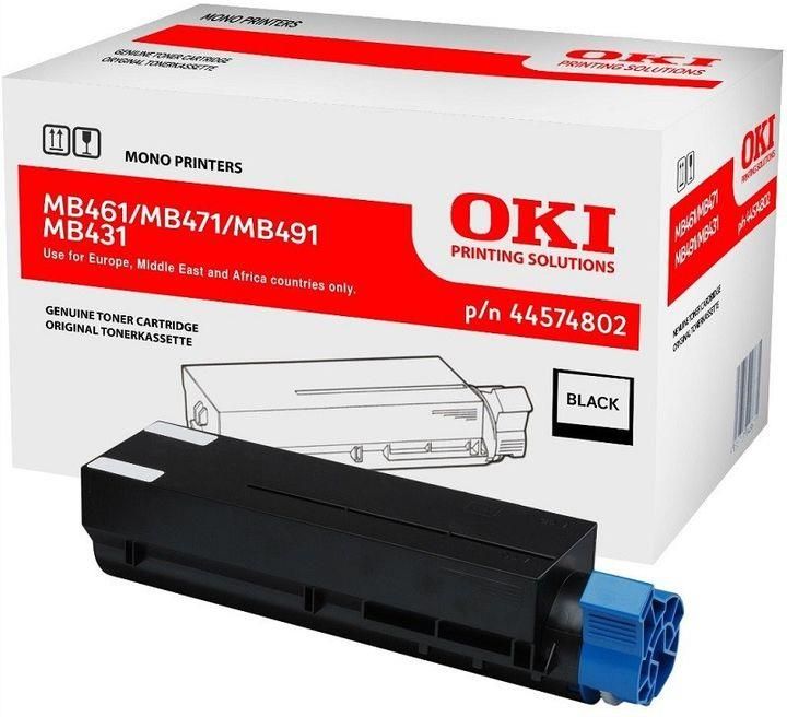 Toner OKI B431 MB491 44574802 black - Opinie i ceny na Ceneo.pl