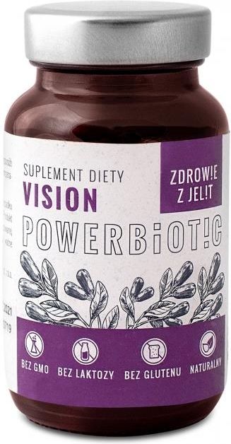 Preparat medycyny naturalnej Powerbiotic Vision Jagoda Kamczacka 60 ...