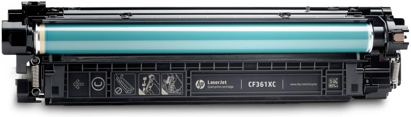 HP 508X Błękitny (CF361XC) - Opinie i ceny na Ceneo.pl