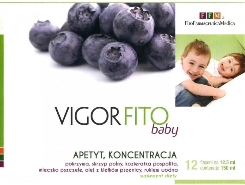 Preparat medycyny naturalnej FFM VIGORFITO BABY 12 SZT - Opinie i ceny ...