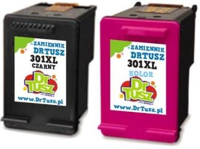 Tusz DRTUSZ TUSZE DO HP DESKJET 2050 J510C - ZAMIENNIKI, (KOMPLET) do ...