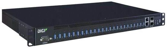 Hub USB Digi AnywhereUSB 24 Plus USB hub - 24 - Czarny (AW24G300 ...