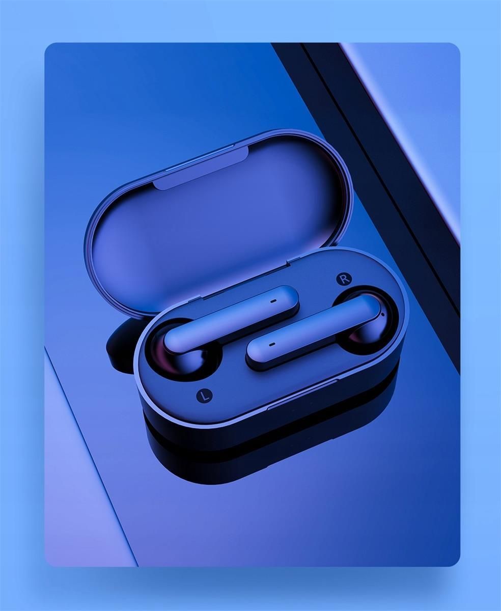 Słuchawki Qcy T3 Tws Airpods 50 Czarny - Opinie i ceny na Ceneo.pl