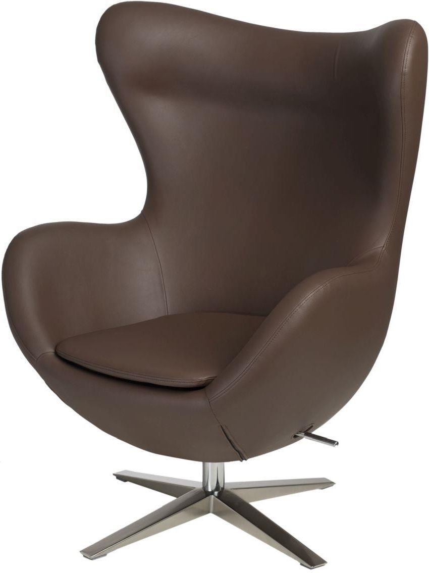 D2.Design Fotel Jajo Soft Skóra Ekologiczna 524 Brązowy - Opinie i ...