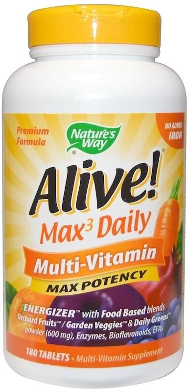 Preparat medycyny naturalnej Nature's Way Alive Max Potency ...