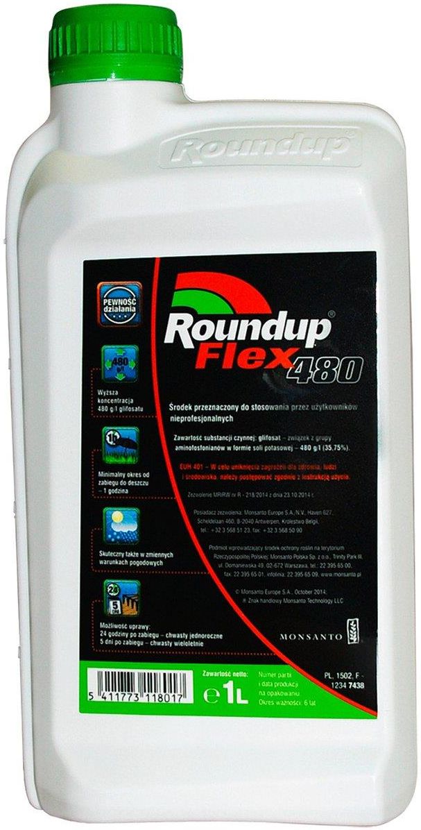 Monsanto Preparat Roundup Flex 480 1 L - Ceny i opinie - Ceneo.pl