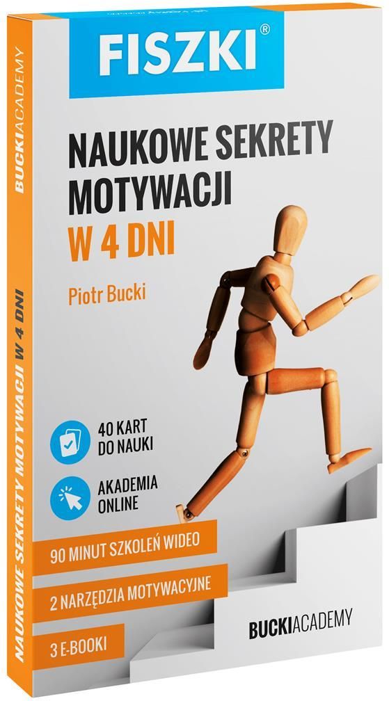 Fiszki. Naukowe sekrety motywacji w 4 dni Piotr Bucki - Ceny i opinie ...