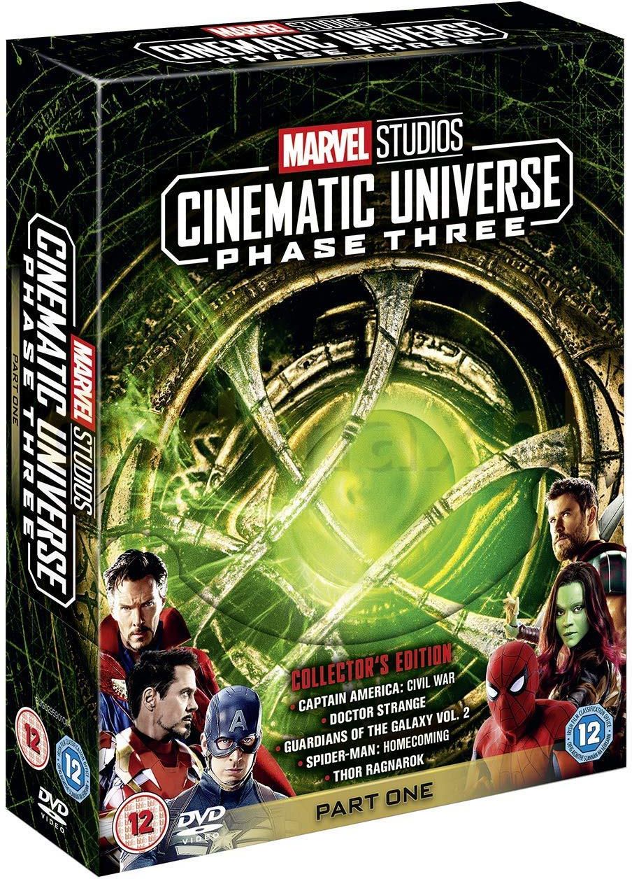 Film DVD Marvel Cinematic Universe Phase 3 Part 1 Box set (5 disc) [DVD] - Ceny i opinie - Ceneo.pl