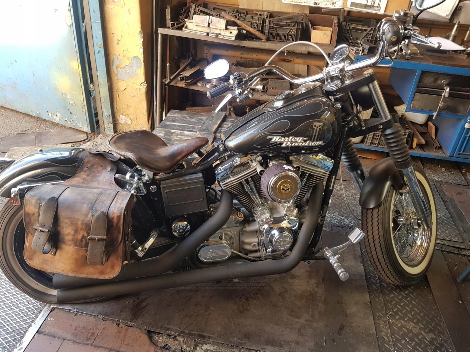 Harley Davidson Dyna oldschool bobber .Zamiana - Opinie i ceny na Ceneo.pl