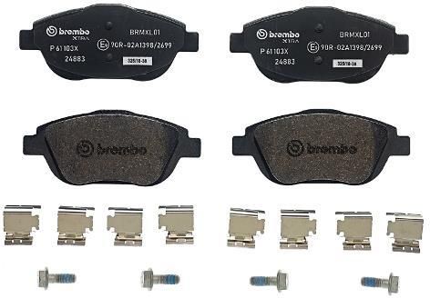 Klocki hamulcowe Klocki Hamulcowe Brembo P 61 103X - Opinie i ceny na ...