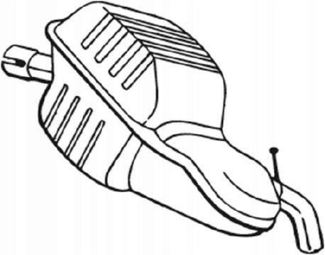 Tłumik Końcowy Bosal 235-151 - opinie i ceny na Ceneo.pl