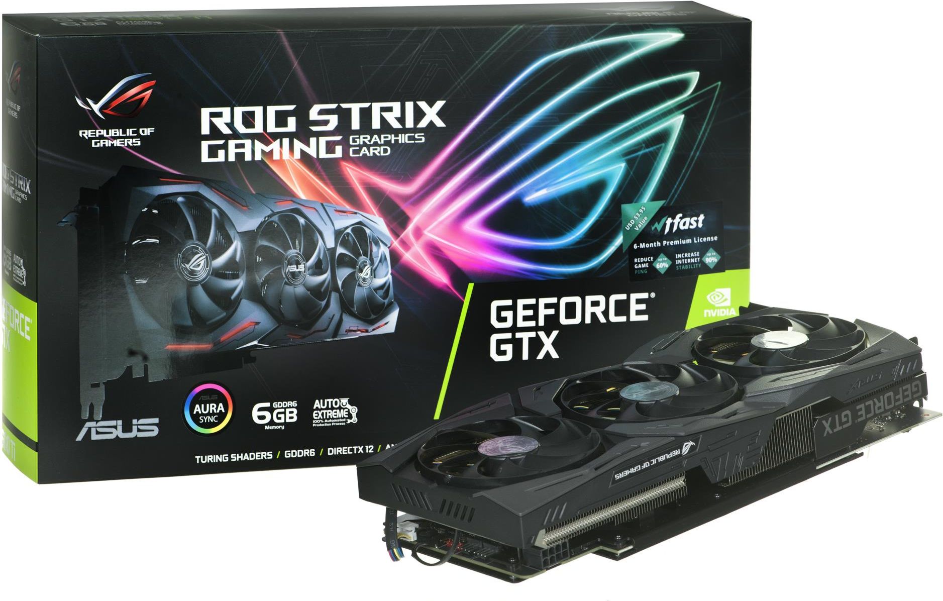 Asus GeForce GTX 1660 Ti ROG Strix 6GB GDDR6 (90YV0CQ2-M0NA00) - Karta ...