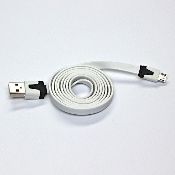 Kabel USB USB A -> Micro USB (M/M) Biały 1m - Opinie i ceny na Ceneo.pl