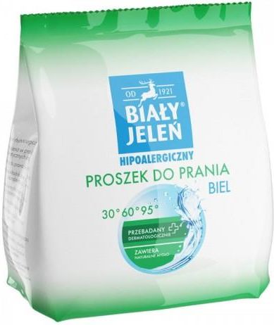 Pollena Ostrzeszów Proszek Do Prania Biały Jeleń Biel 850 G Do Białego ...