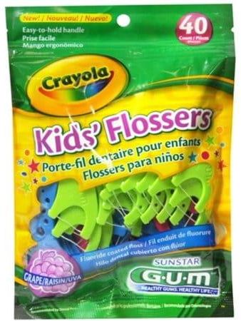 Gum Crayola Flosser Kolorowe Flossery Dla Dzieci 40Szt - Opinie i ceny ...