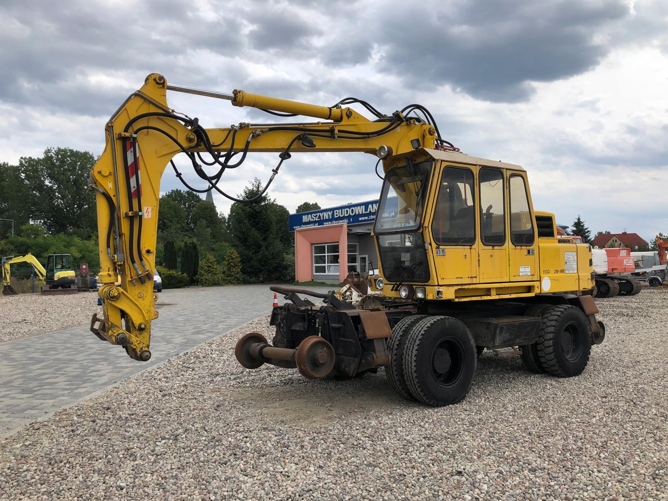 Koparka kolejowa Atlas 1604 Kzw - Opinie i ceny na Ceneo.pl