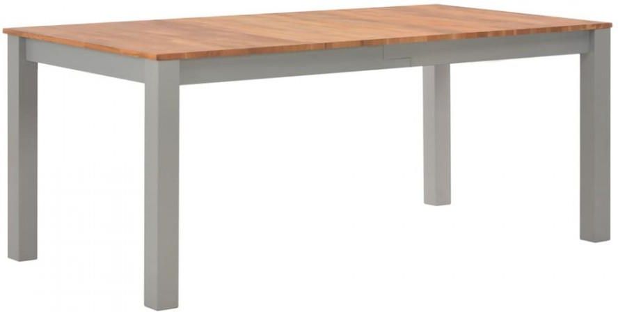 Vida Stół Do Jadalni 180x90x74cm Lite Drewno Dębowe - Opinie i ...