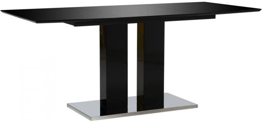 Vida Stół Jadalniany Wysoki Połysk Czarny 180x90x76cm Mdf - Opinie i ...