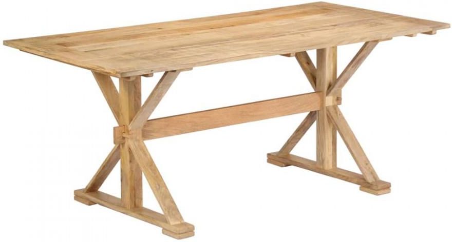 Vida Stół Jadalniany 180x90x76cm Lite Drewno Mango 247593 - Opinie i ...